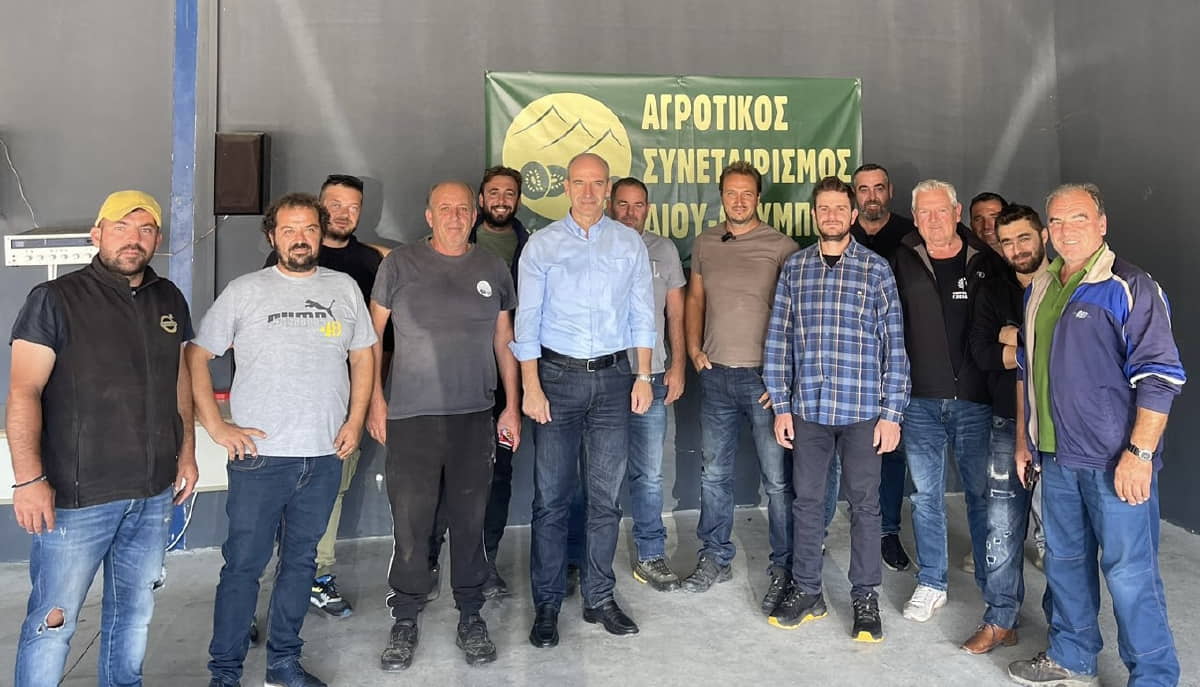 Συνάντηση Φώντα Μπαραλιάκου με το ΔΣ και μέλη του Αγροτικού ...